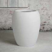 Braided Money Tree Large (2 ½ - 4 ft tall) – White Mid-Century Ceramic ...